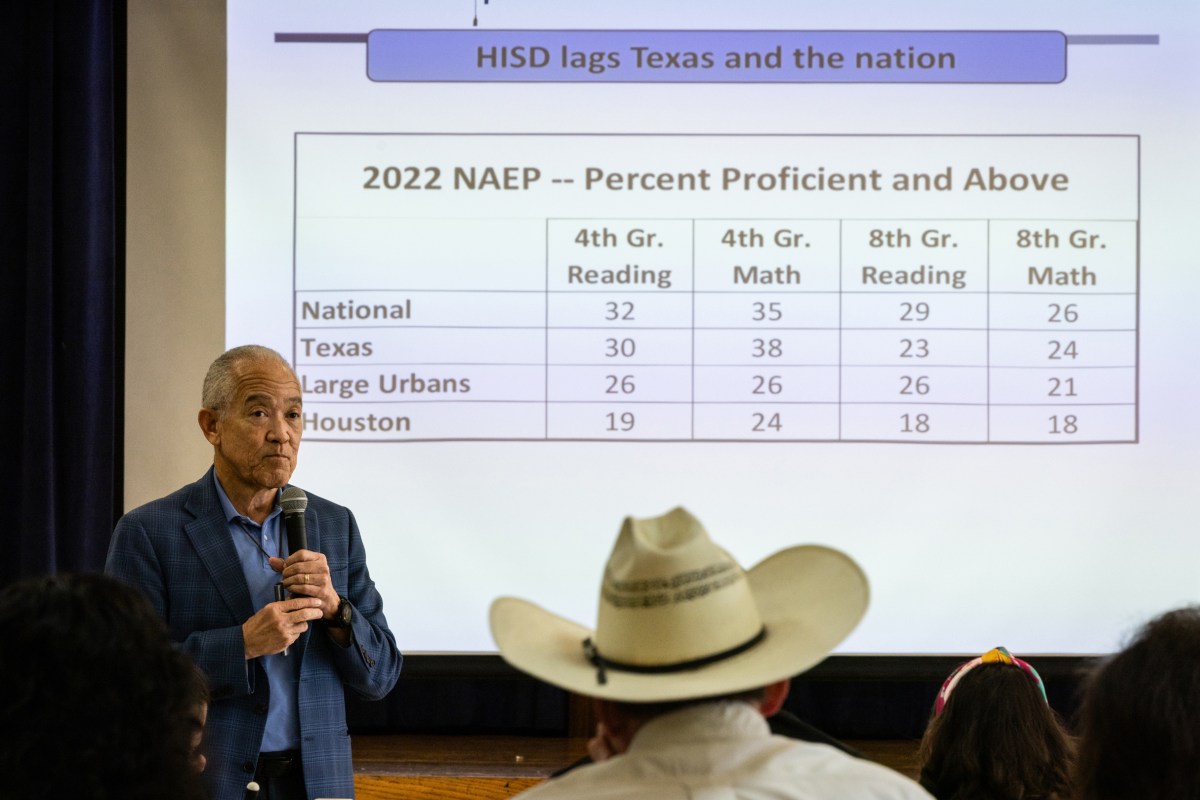 Houston superintendent Mike Miles touts 'right brain' learning