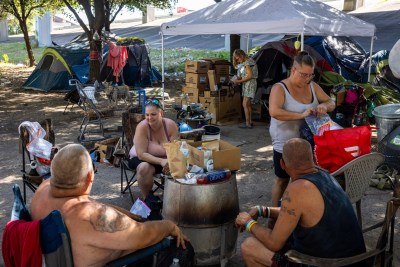 Whitmire announces new homeless plan, avoids an ‘encampment’