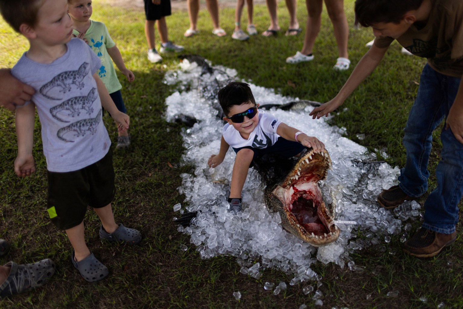 Anahuac’s Gatorfest ends with new queen, ‘big-ass gator’