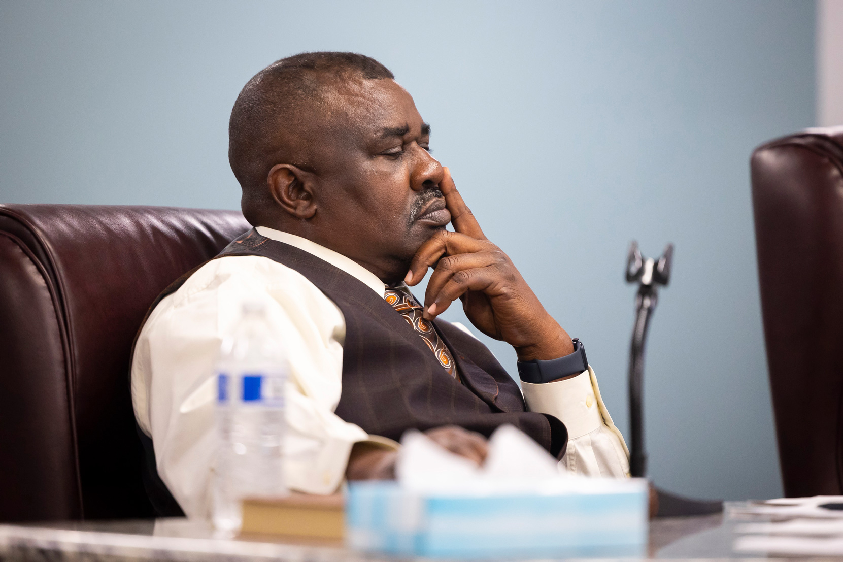 Did Arcola’s mayor set opponent’s campaign flyer on fire?