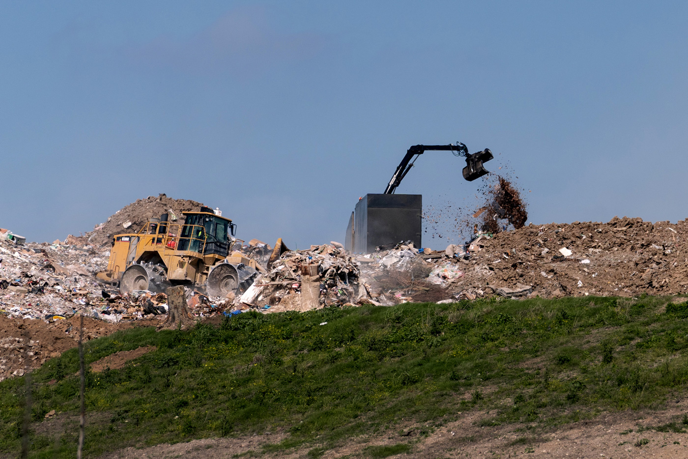 Three landfills make up nearly all methane emissions in Houston