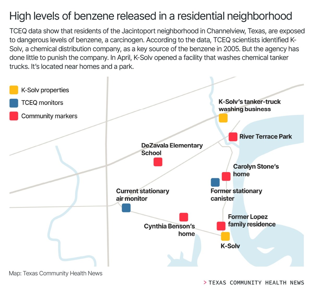 Harris County community bombarded by cancer-causing benzene