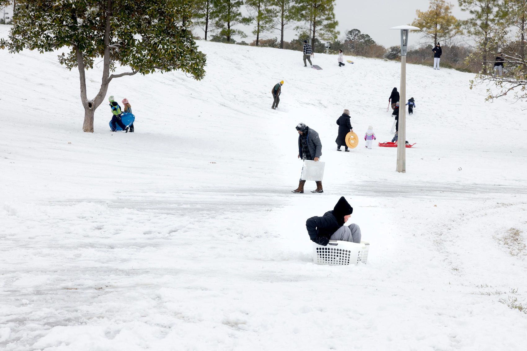 How Houstonians made the best of Winter Storm Enzo