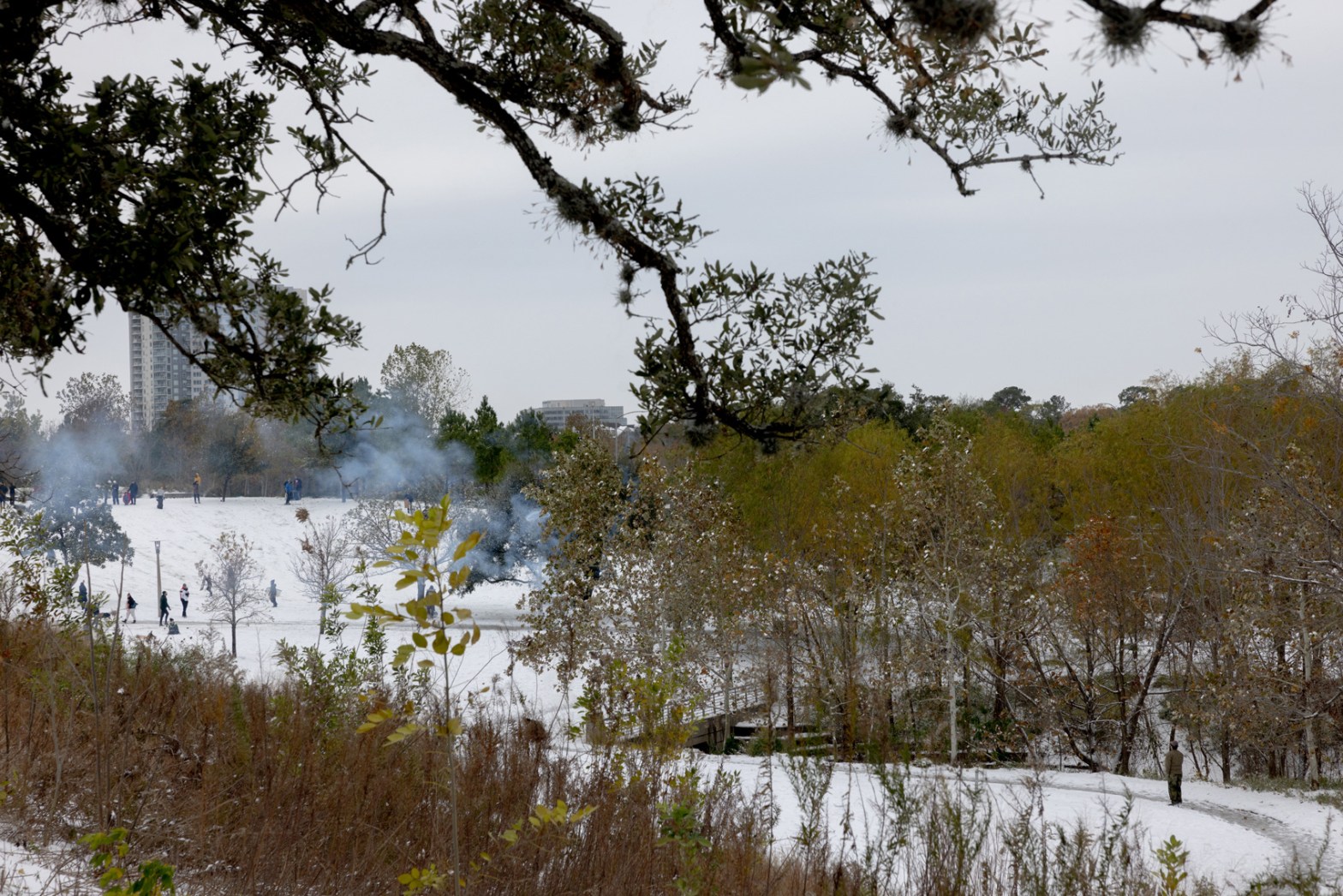 How Houstonians made the best of Winter Storm Enzo